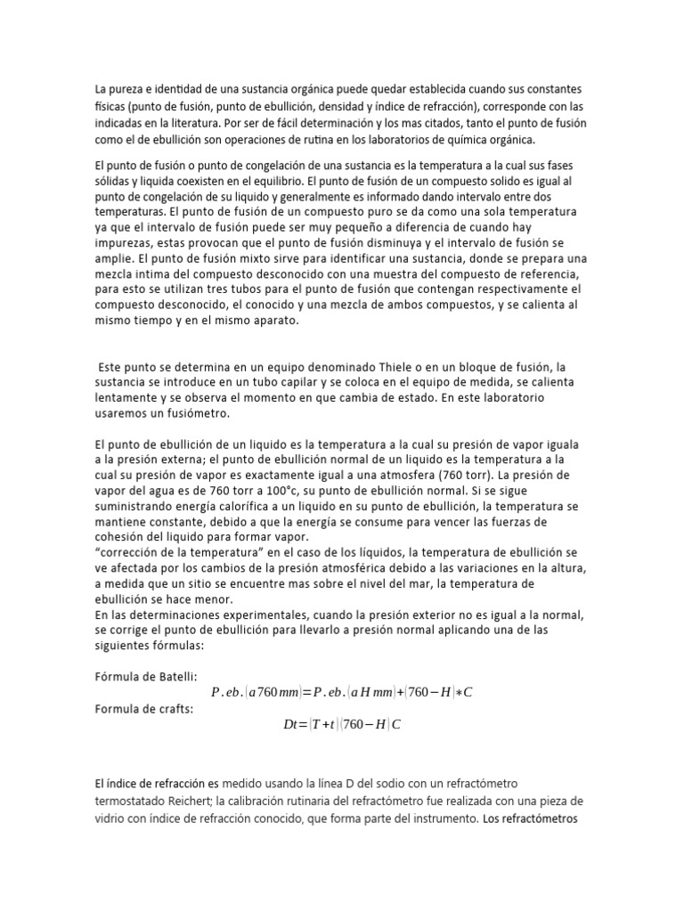 P.Eb. A 760 MM Ahmm DT T C | PDF | Punto de fusion | Derritiendo