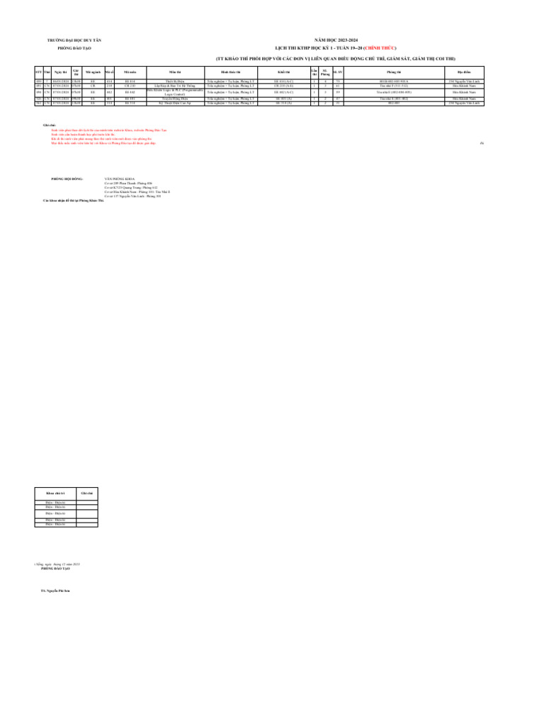 Lich Thi Dot 2 hk2 | PDF