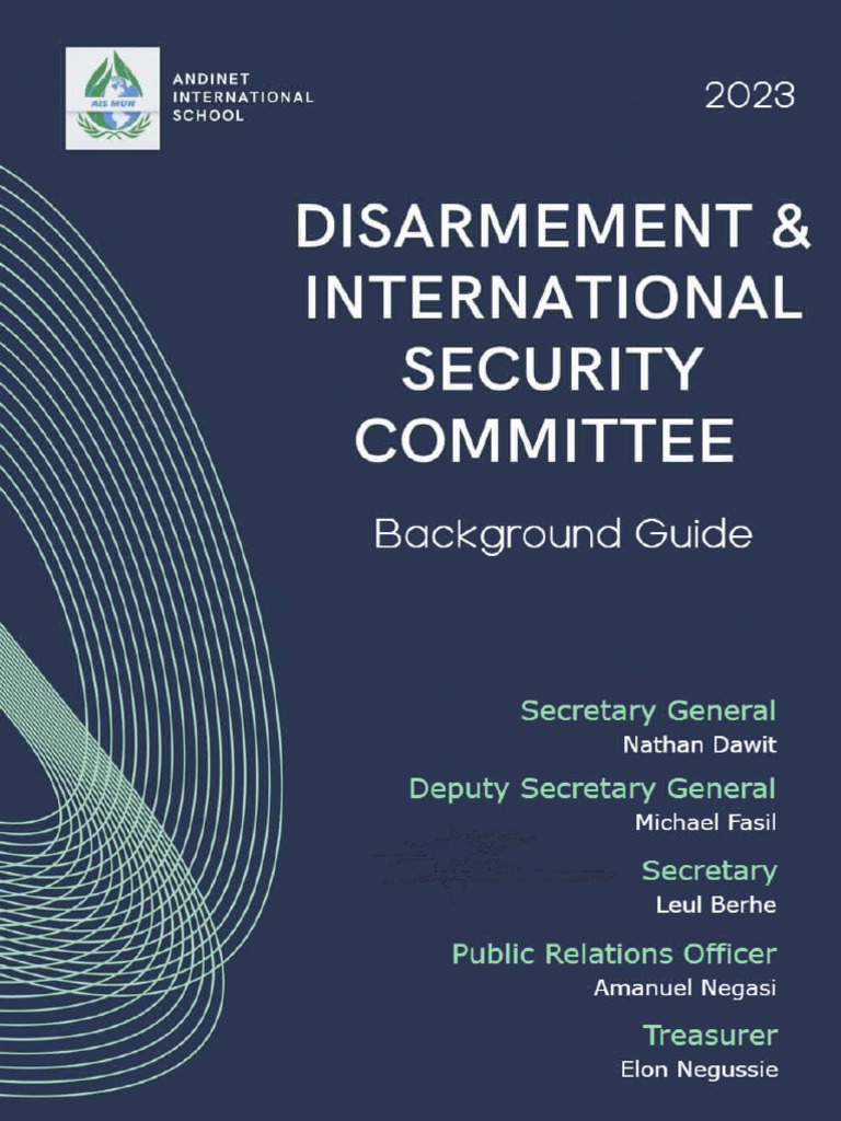 DISEC Background Guide | PDF | Illegal Drug Trade | War On Drugs