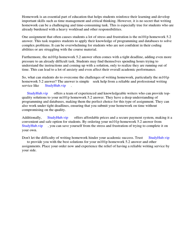 m101p Homework 5.2 Answer | PDF | Homework | Worksheet