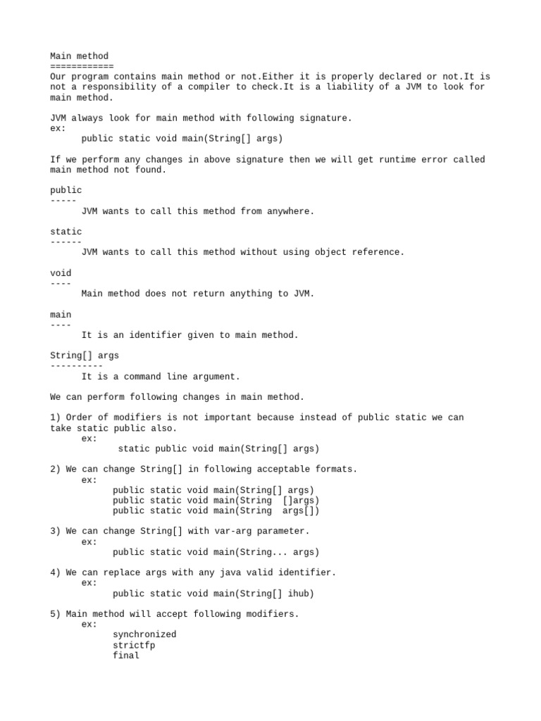 Java 9 Pdf Parameter Computer Programming Method Computer Programming