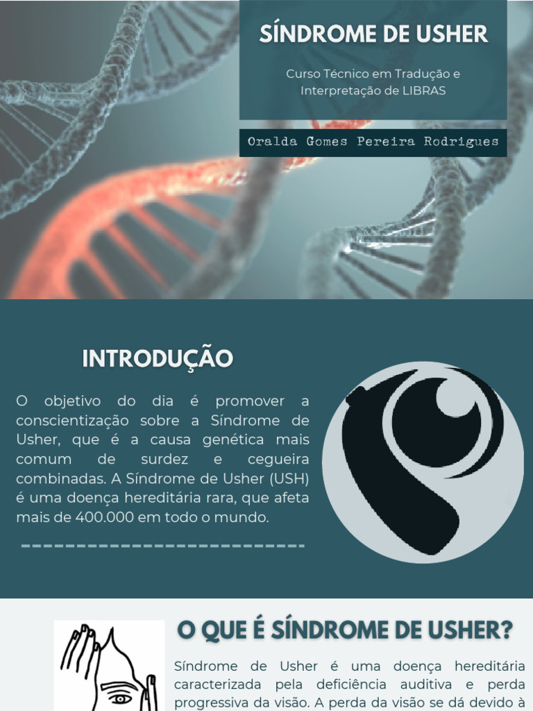 Síndrome de Usher | PDF