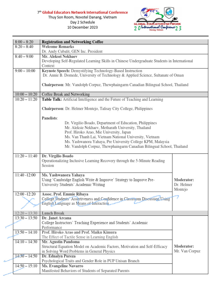 GEN Inc. Conference 2023.12 | PDF | Cognitive Science | Cognition