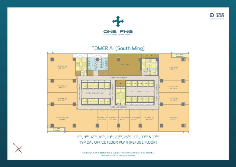 Tower - A - Refuge Floor Plans | PDF