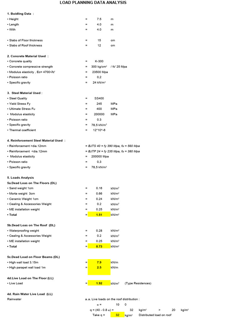 Analisis Gempa SRPMK | PDF | Young's Modulus | Strength Of Materials