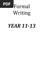 Minimum Requirement Year 13 English Project Checklist | PDF | Data ...