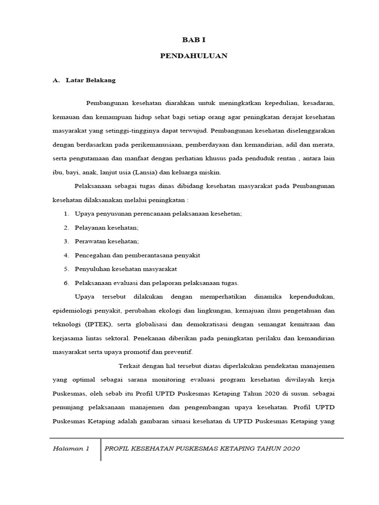 Narasi Profil 20 | PDF