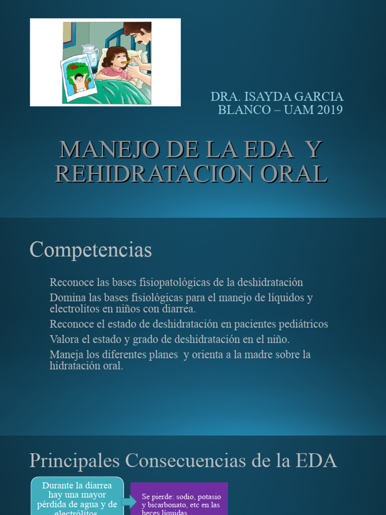 Manejo de La Eda | PDF | Diarrea | Deshidración