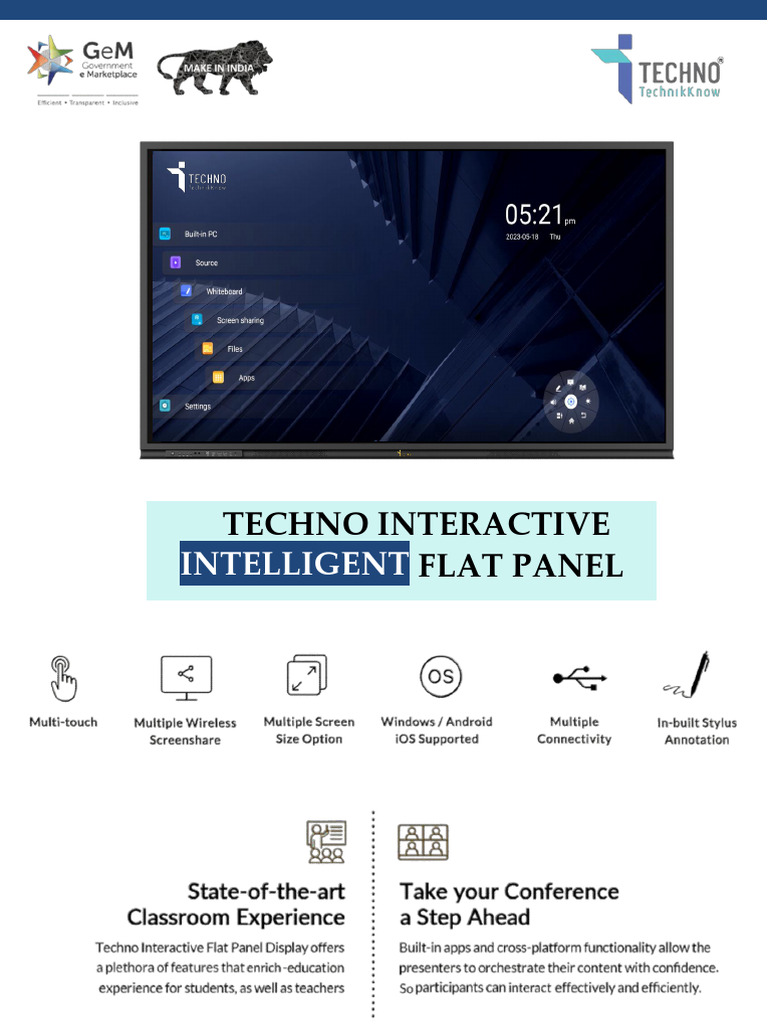 TECHNO All-In-One | PDF | Usb | Personal Computers