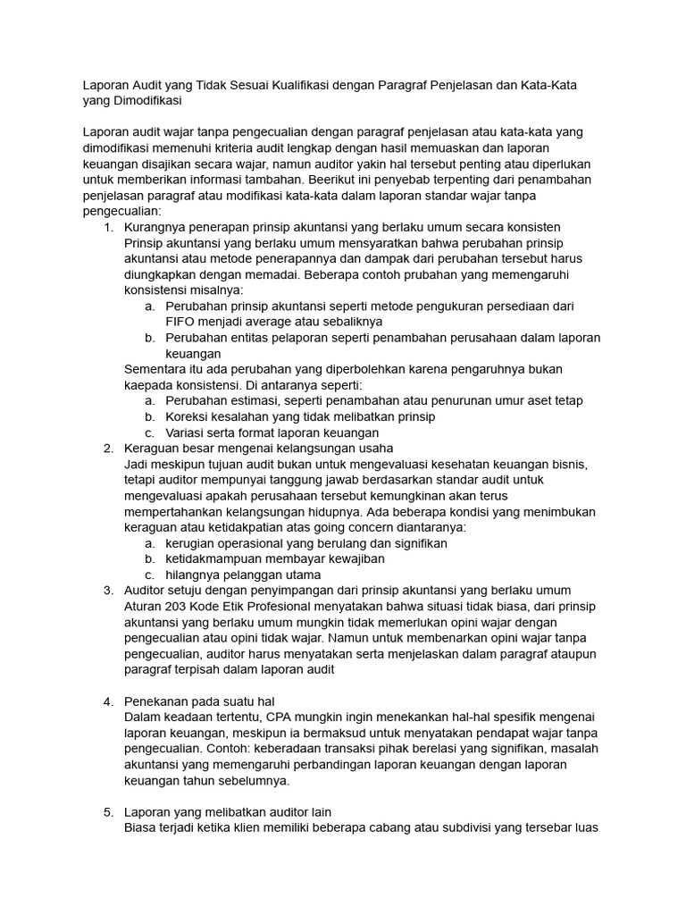 Skript Presentasi Pengauditan | PDF