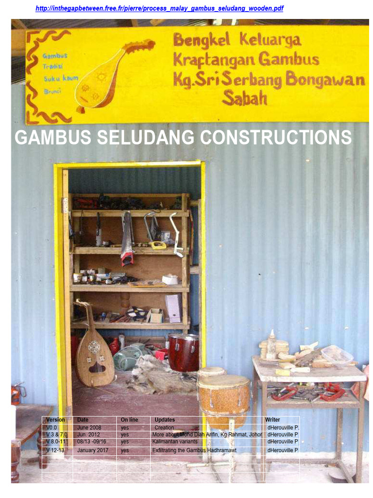 process_malay_gambus_seludang_wooden | PDF | String Instruments ...