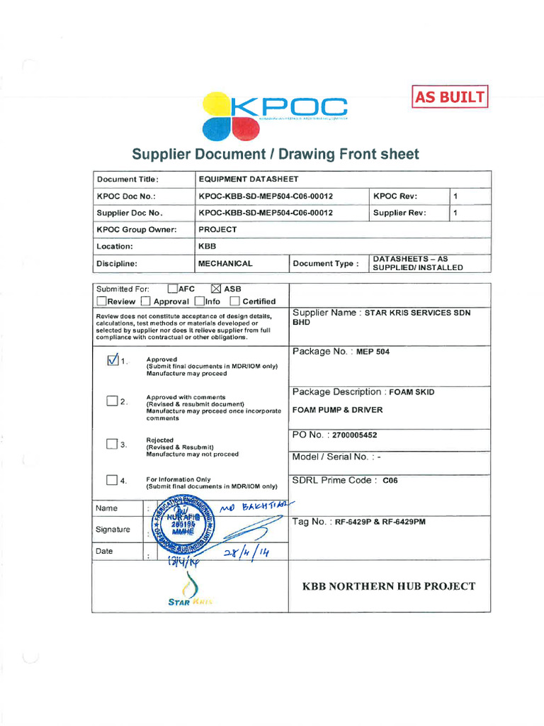 KPOC-KBB-SD-MEP504-C06-00012_1 | PDF