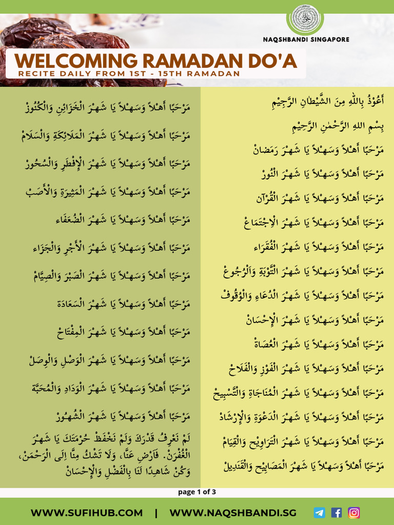 Ramadan: A Month of Blessings | PDF