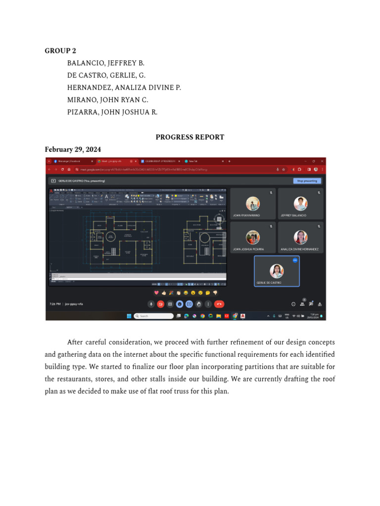 Progress-Report | PDF Progress-Report | PDF
