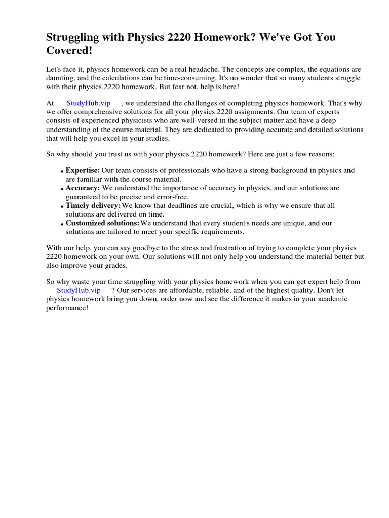 Utah Physics 2220 Homework Solutions | PDF | Physics | Homework