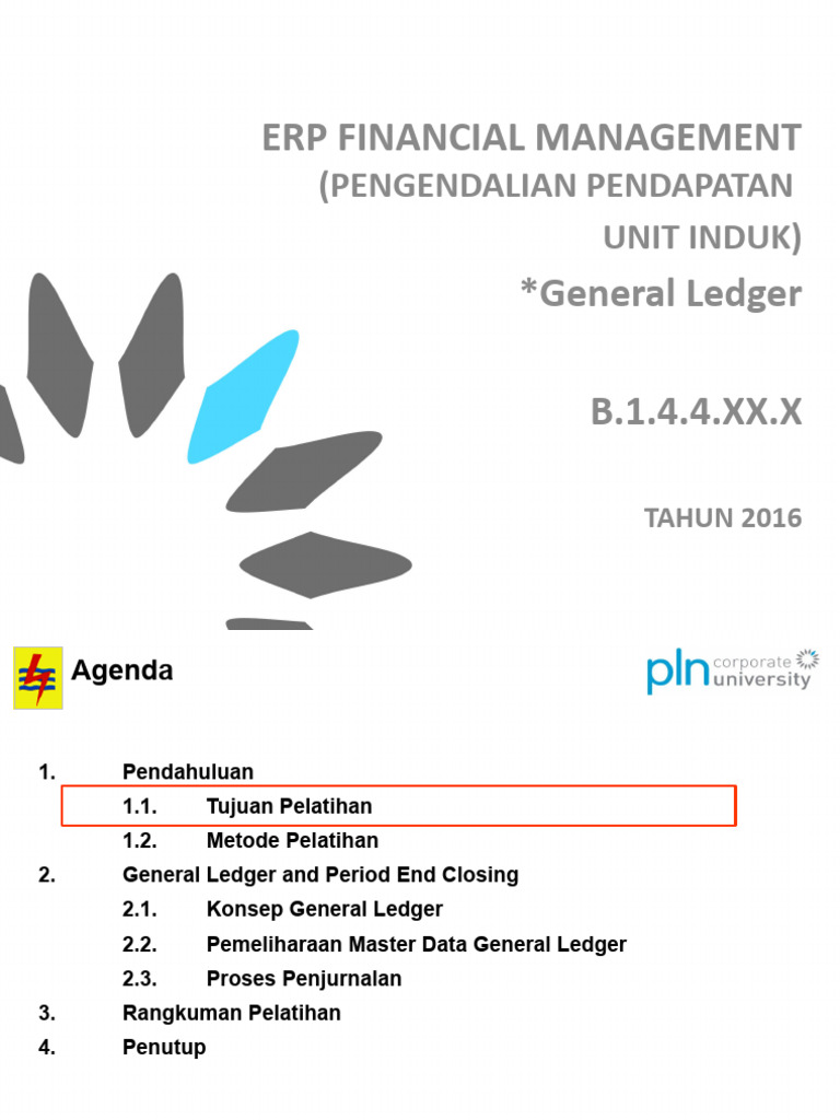 (PPDT) Materi Tayang-General Ledger | PDF | Pengelolaan Keuangan & Uang