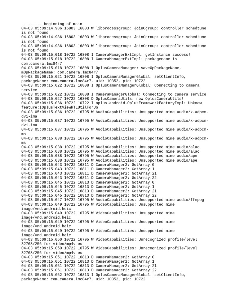 Log Cat 1712095754964 | PDF | Software Engineering | Computing Platforms