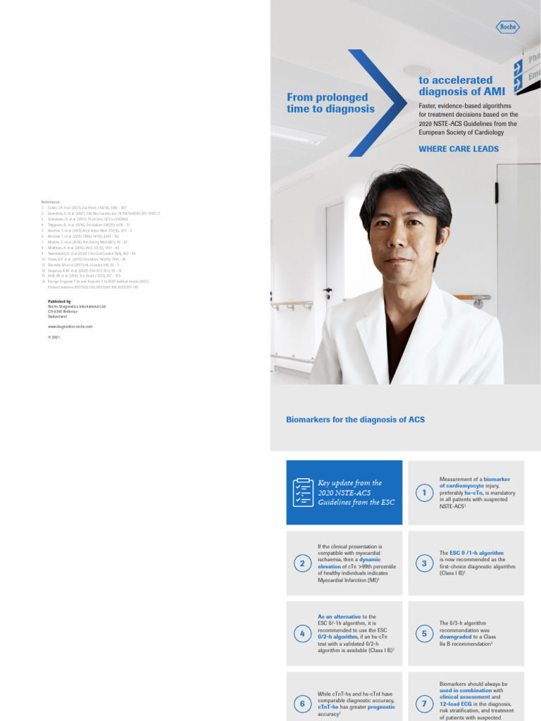 Elecsys Troponin T Hs Brochure MC 07880 | PDF | Myocardial Infarction ...