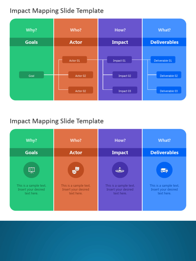 01 Impact Map Powerpoint Template 16x9 1 | PDF