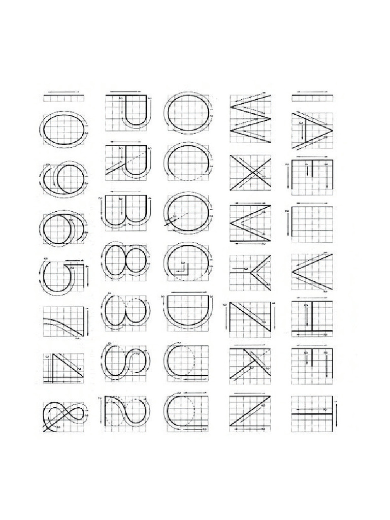 Lettering Print | PDF