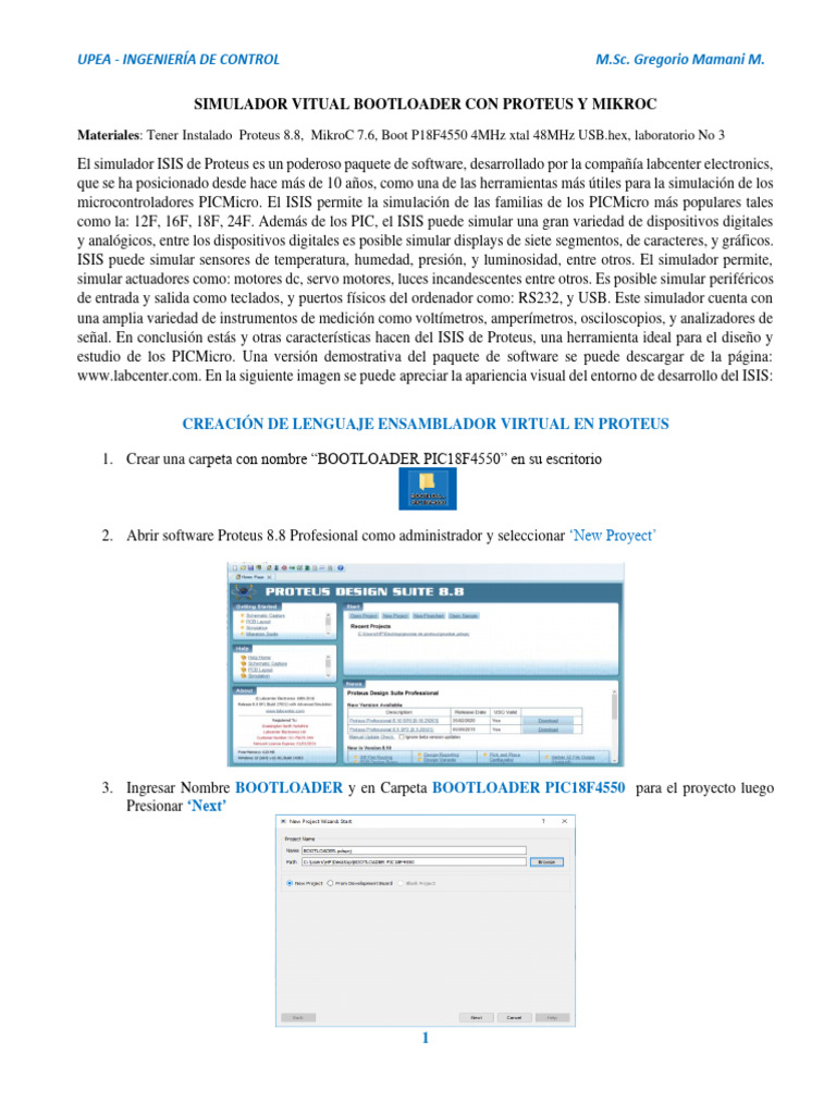 Simulador Vitual Bootloader Con Isis y Mikroc | PDF | Arquitectura de Computadores | Software