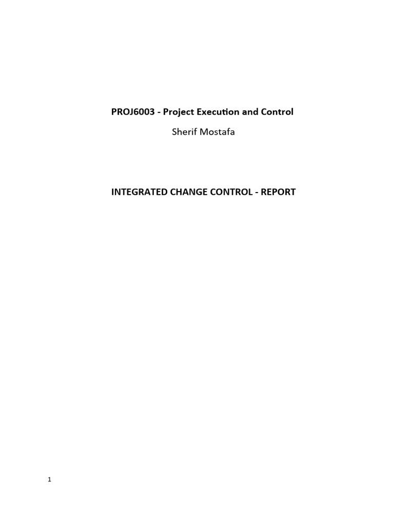 PROJ6003 - A1 Example 3 | PDF | Project Management | Risk