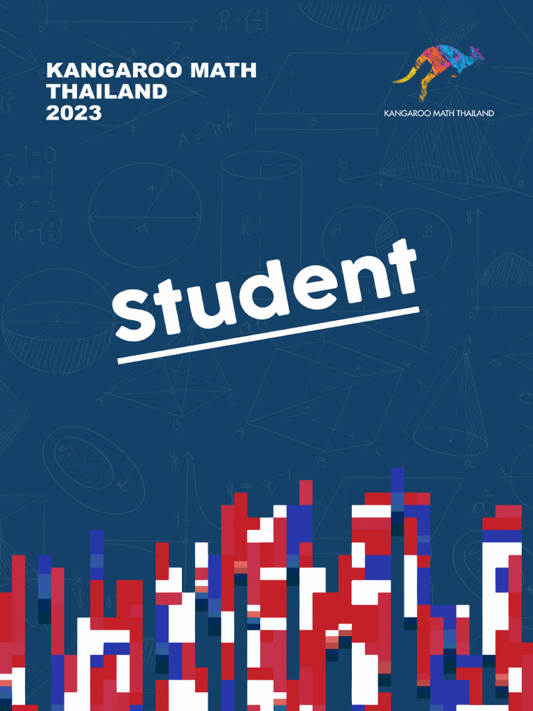 2023student Kangaroo | PDF | Area | Elementary Mathematics