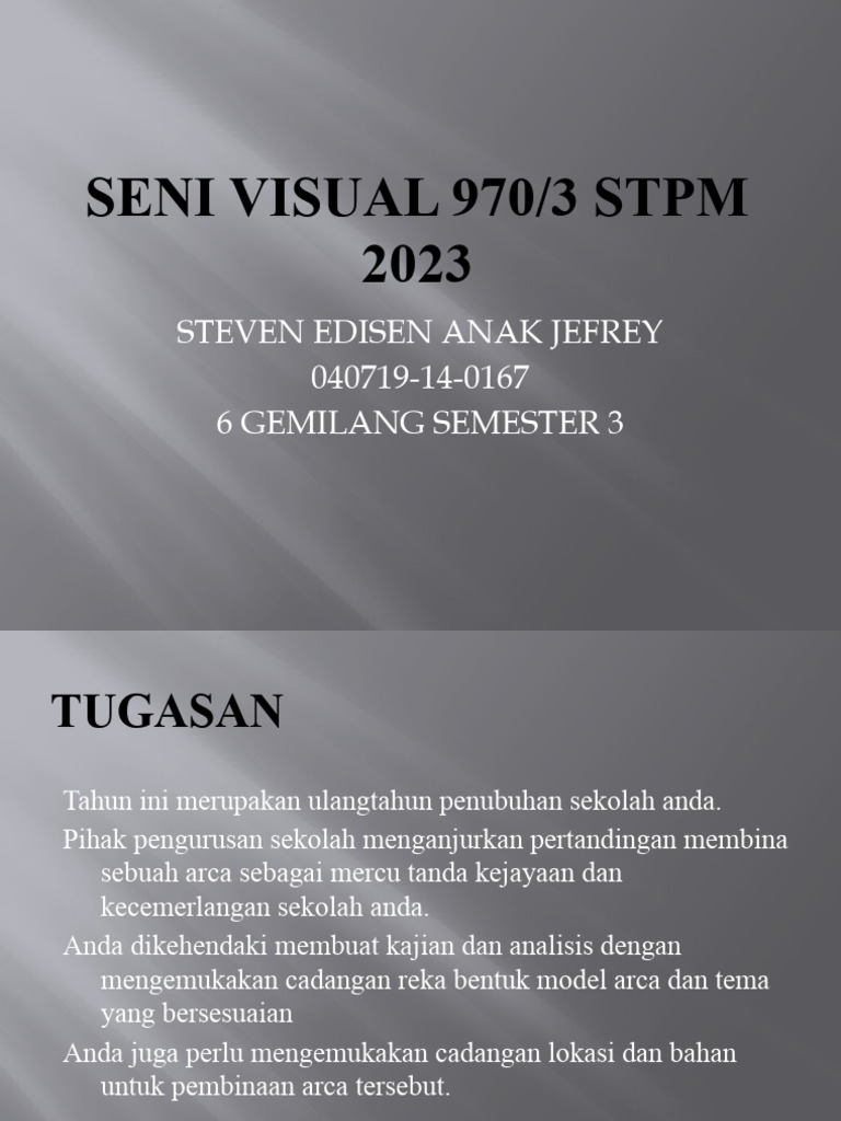 Seni Visual 970 | PDF