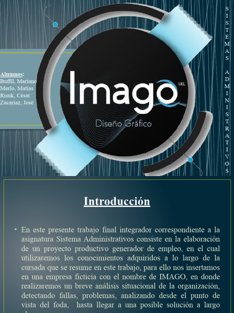 Grupo 3 Ppt. Empresa Imago - Final Integrador | Descargar gratis PDF ...