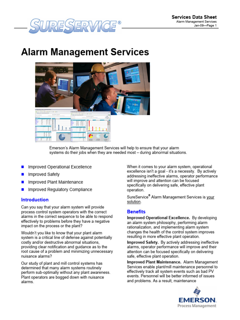 Alarm Management Services | PDF | Databases | System