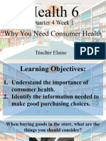 Q4 Health 6 - Module 1 | PDF | Learning