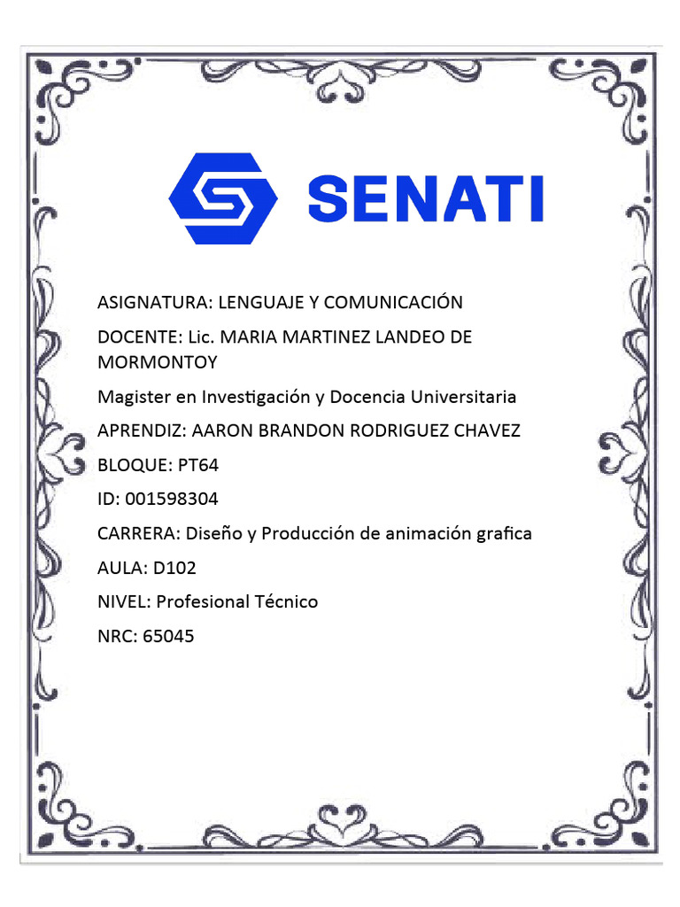 Actividad Entregable 1 Senati | PDF | Motivación | Motivacional