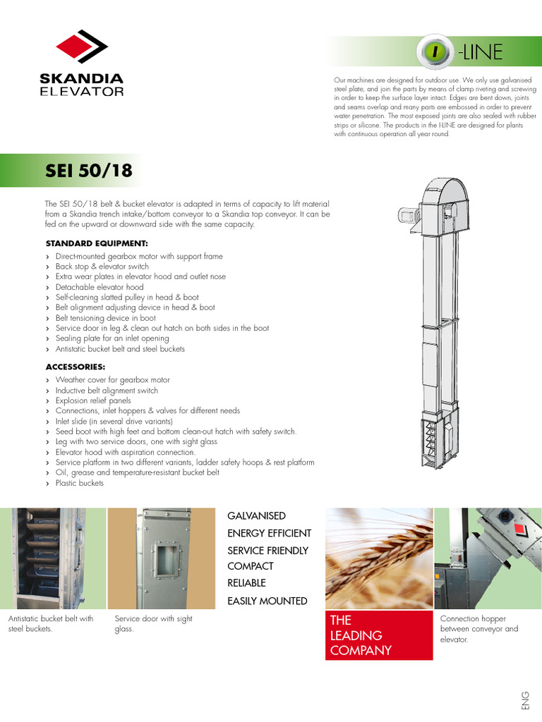 Pds SEI 50 - 18 GB | PDF | Belt (Mechanical) | Elevator