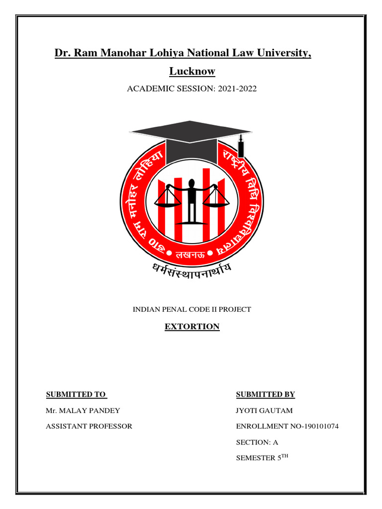 Ipc 240318 231112 | PDF | Robbery | Extortion