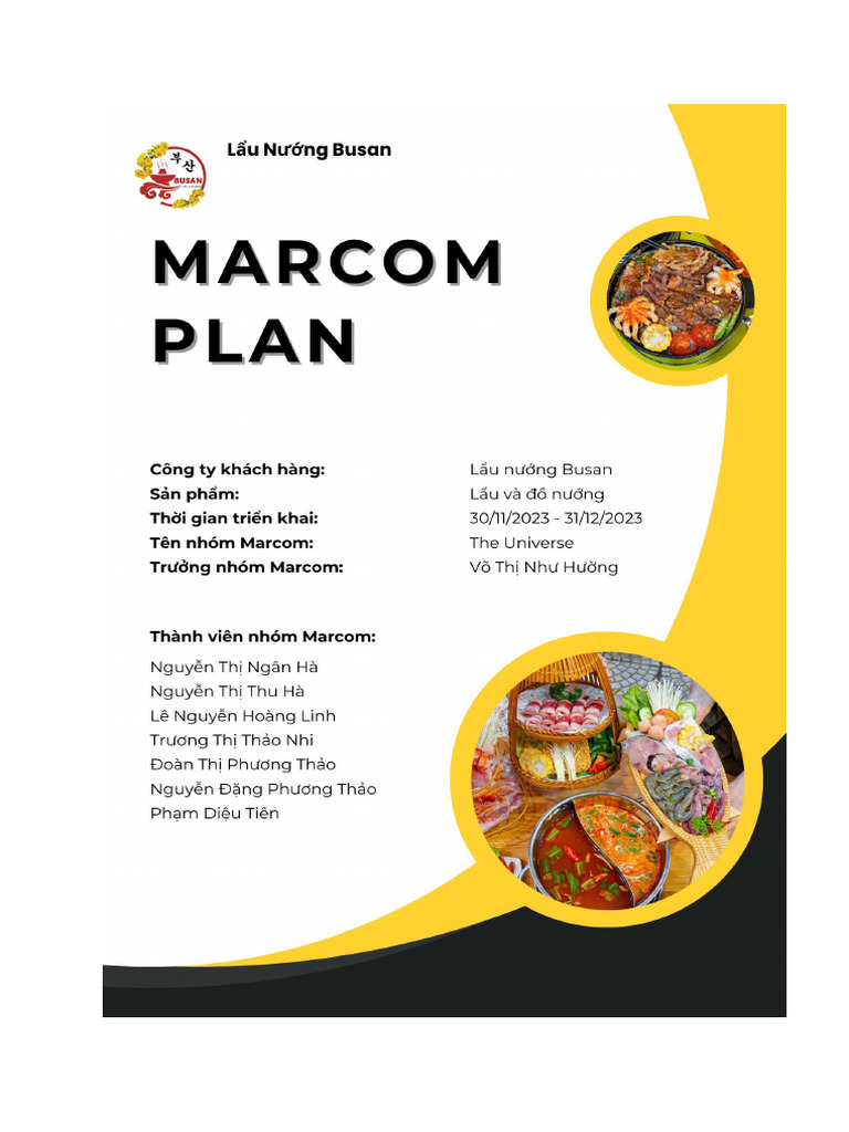 Marcom Plan The Universe IMC 2023 Final | PDF