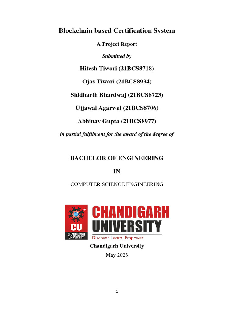 Blockchain Certification for Engineers | PDF | Authentication | Computer Security