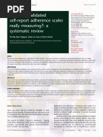 The Medication Adherence Report Scale MARS-5 A Mea | PDF | Self Report ...