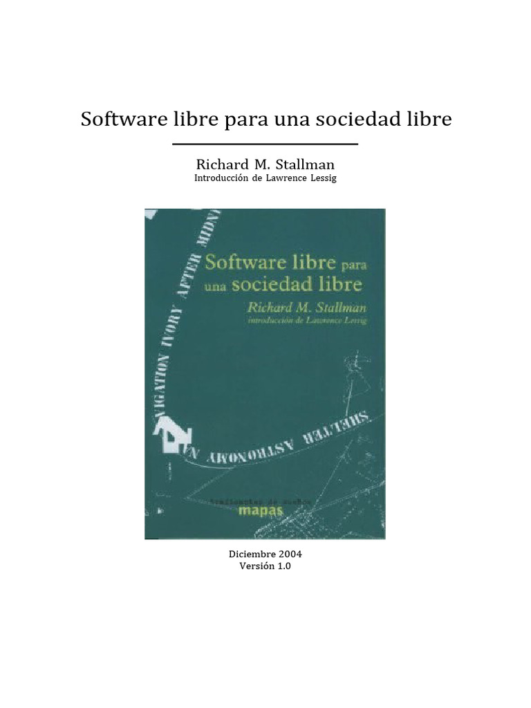 Software Libre TdSs | PDF | Software libre | Informática