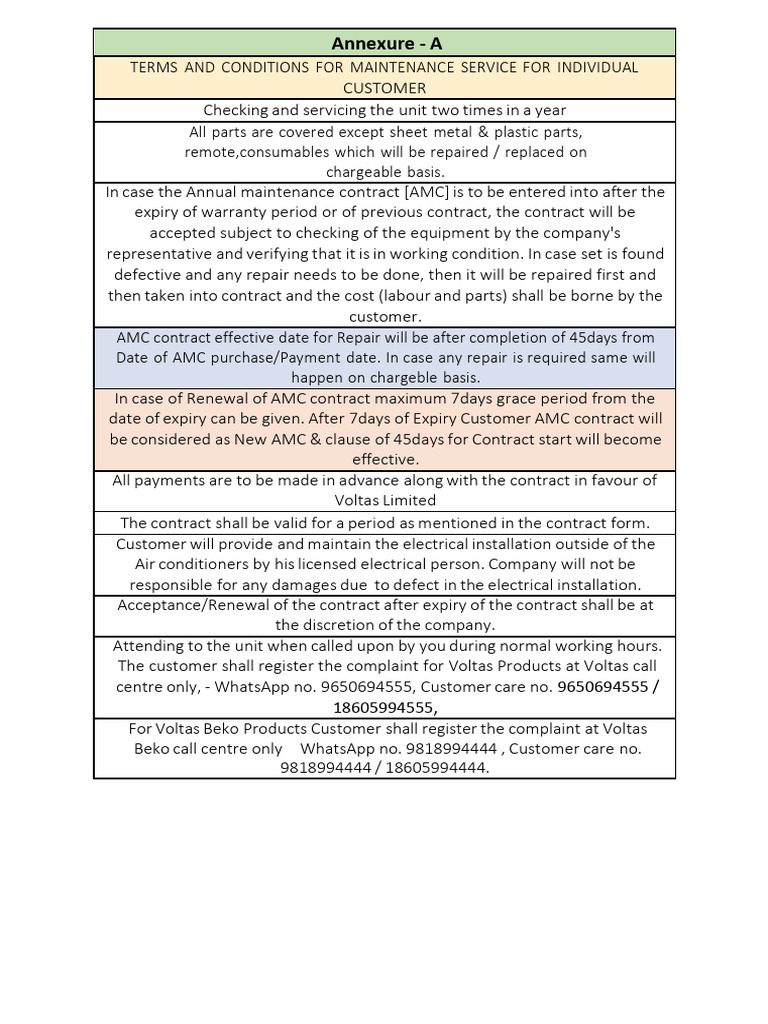 AMC Terms & Conditions WTA | PDF | Business | Business Law