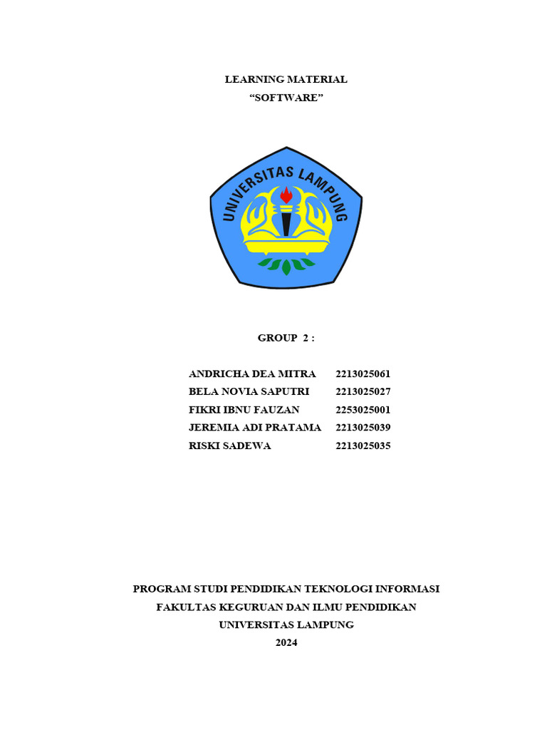 Learning Material Group 2 | PDF | Gnu | Free Software