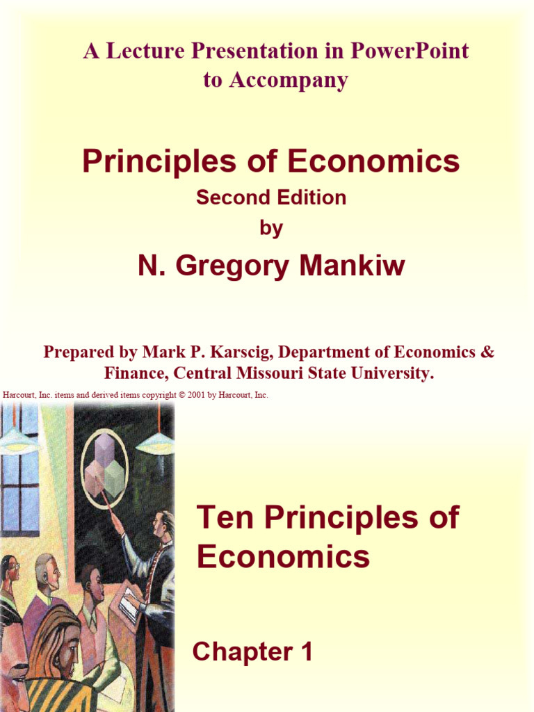 Mankiw PPT | PDF | Market (Economics) | Economics