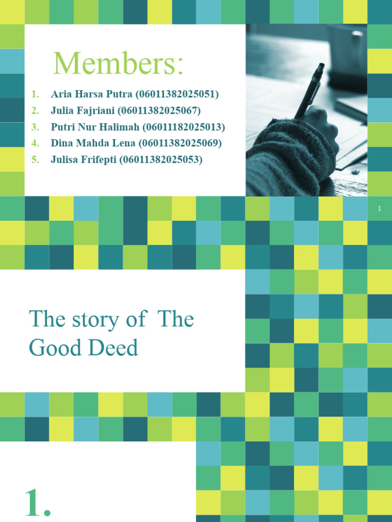 The Good Deed | PDF | Color | Graphic Design