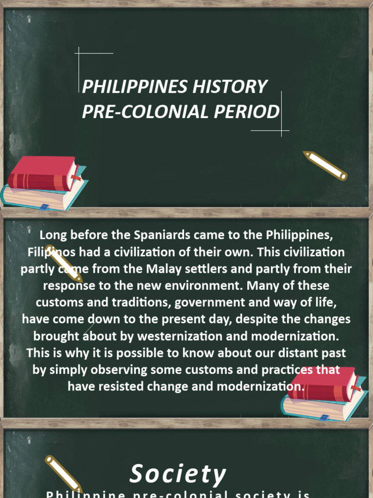 Pre-Colonial Period 011509 | PDF | Philippines | Tagalog Language
