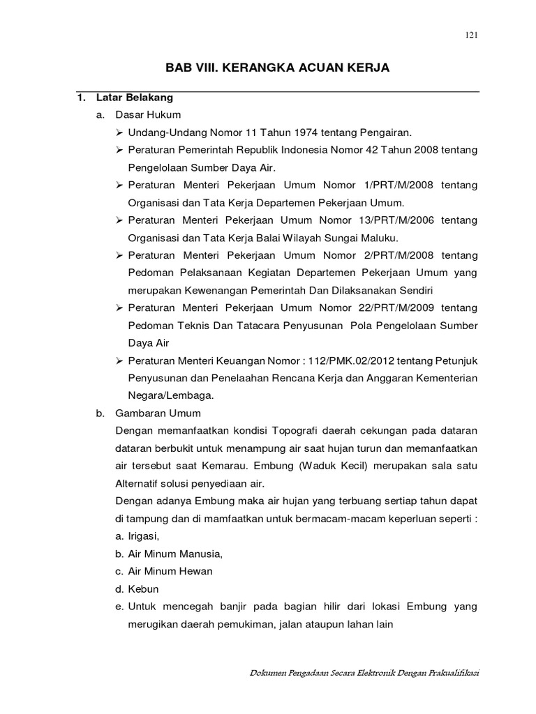 SID Embung Serbaguna SBT-1 | PDF