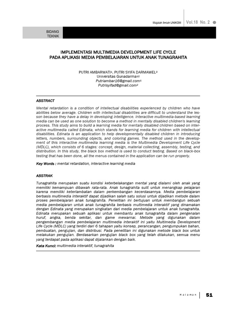 Implementasi Multimedia Development Life Cycle Pada Aplikasi Media ...