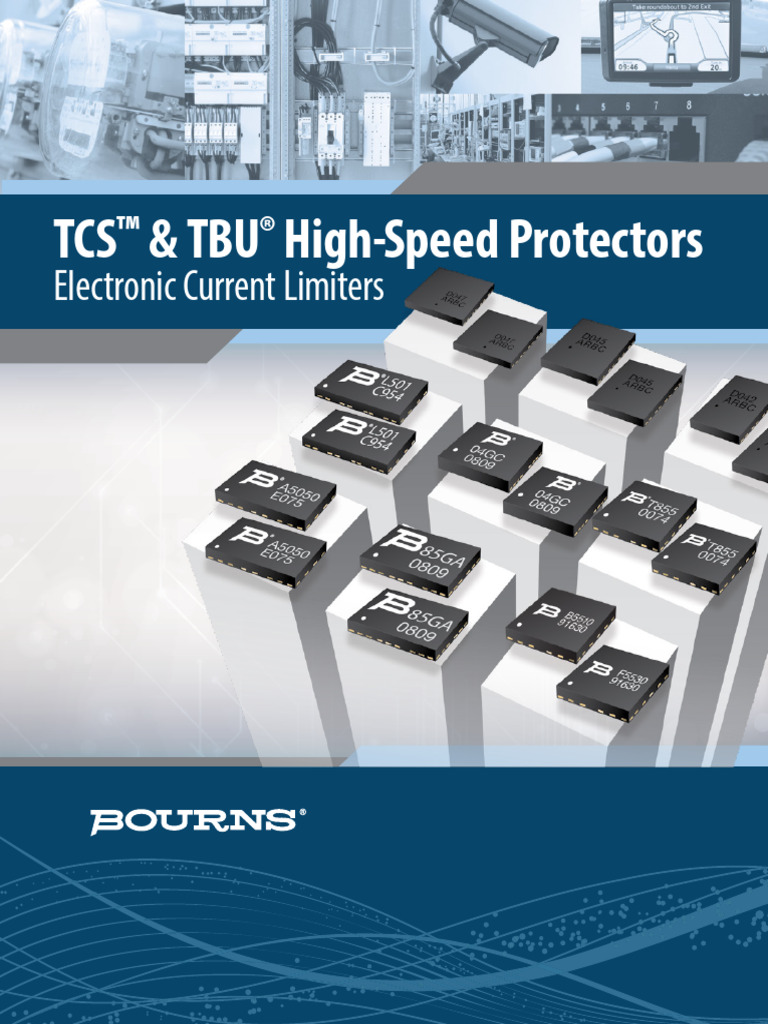 Bourns Tbu Tcs Short Form | PDF | Electrical Resistance And Conductance | Diode