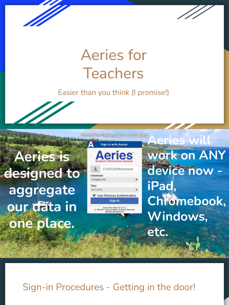 Aeries For Teachers | PDF | Password | System Software