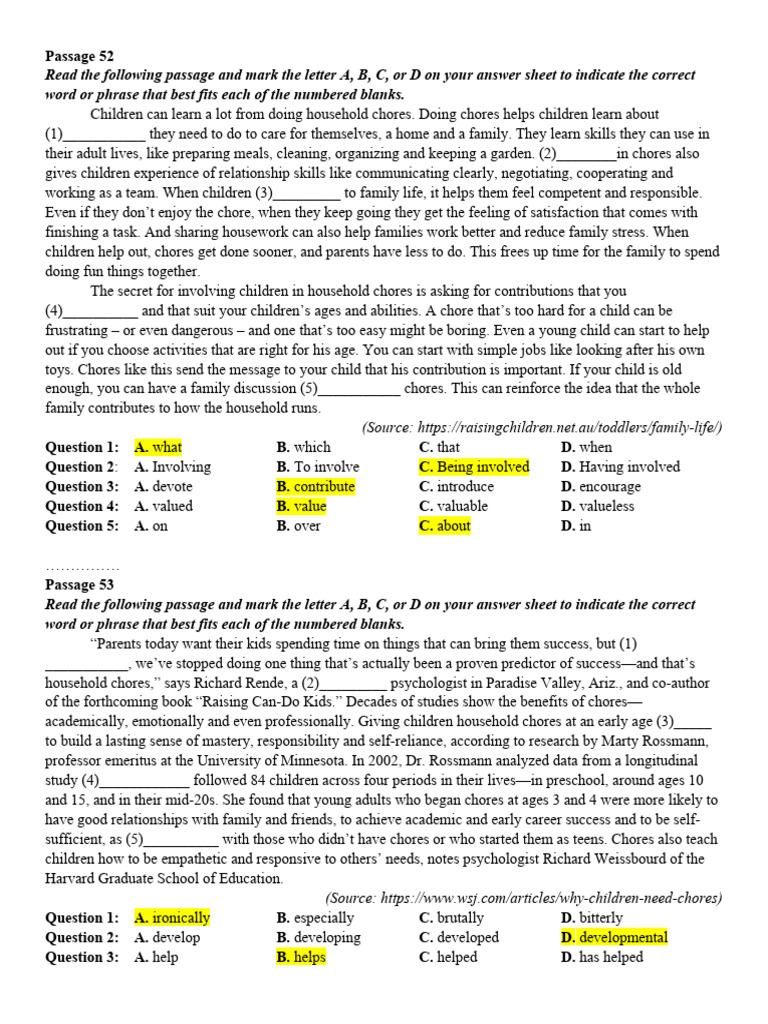 no key-reading theo chủ đề -u1-3 | PDF | Kinship | Family