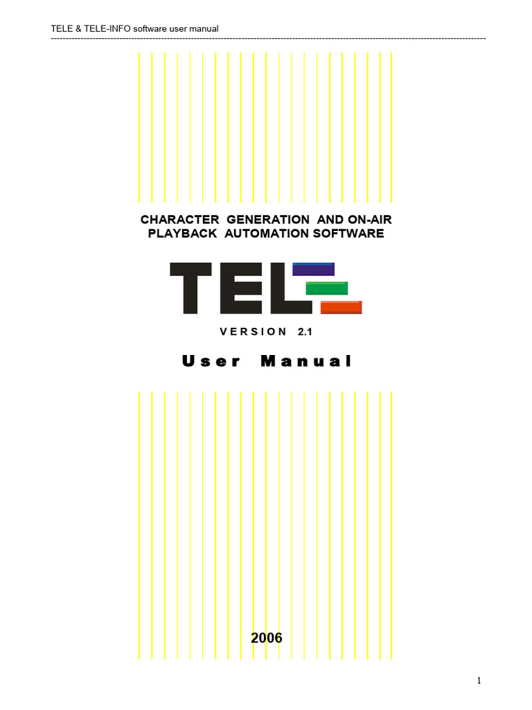 Tele Manual | PDF | Computer File | Icon (Computing)