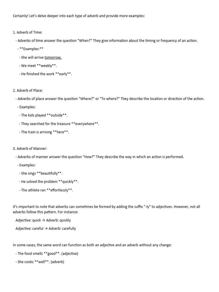 G9 Adverbs | PDF | Language Arts & Discipline | Art